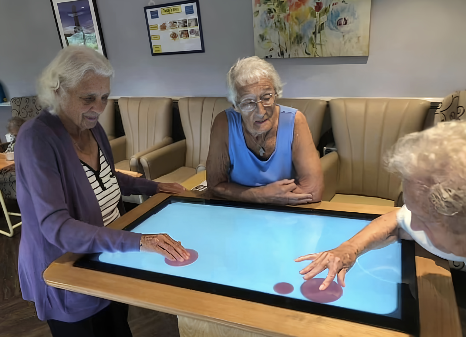 Interactive Touch Screen Tables for Care, Education, and Engagement ...